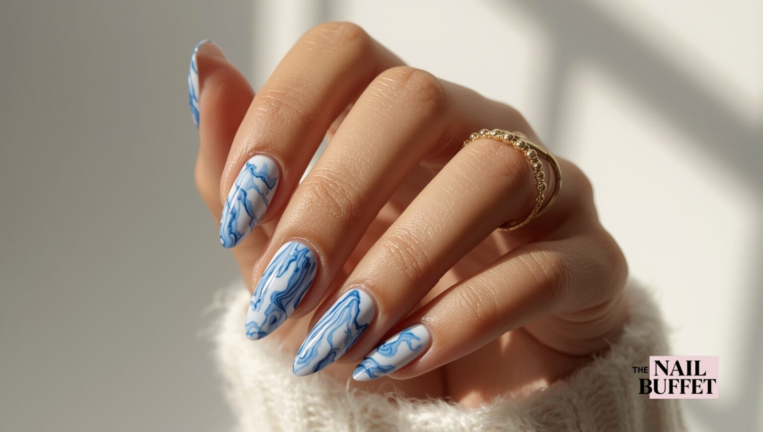31 Blue Fall Nails: Stunning Autumn Designs & Ideas 2025 - The Nail Buffet