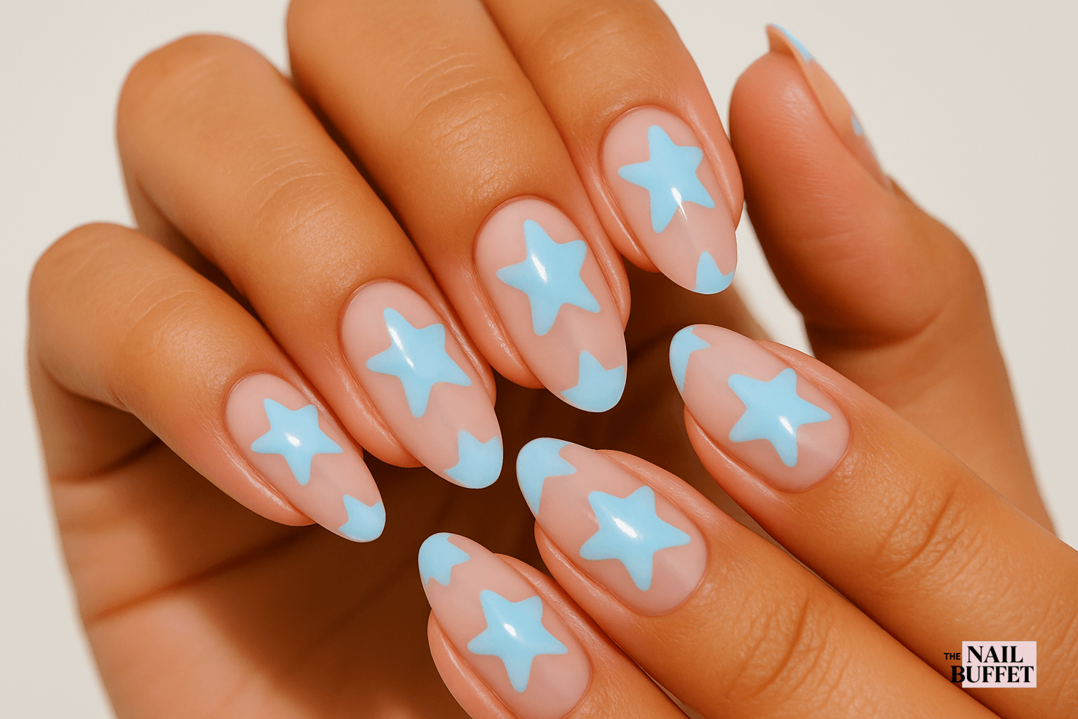 50 Light Blue Nails: Fresh Styles, Calm Energy, Zero Stress - The Nail ...