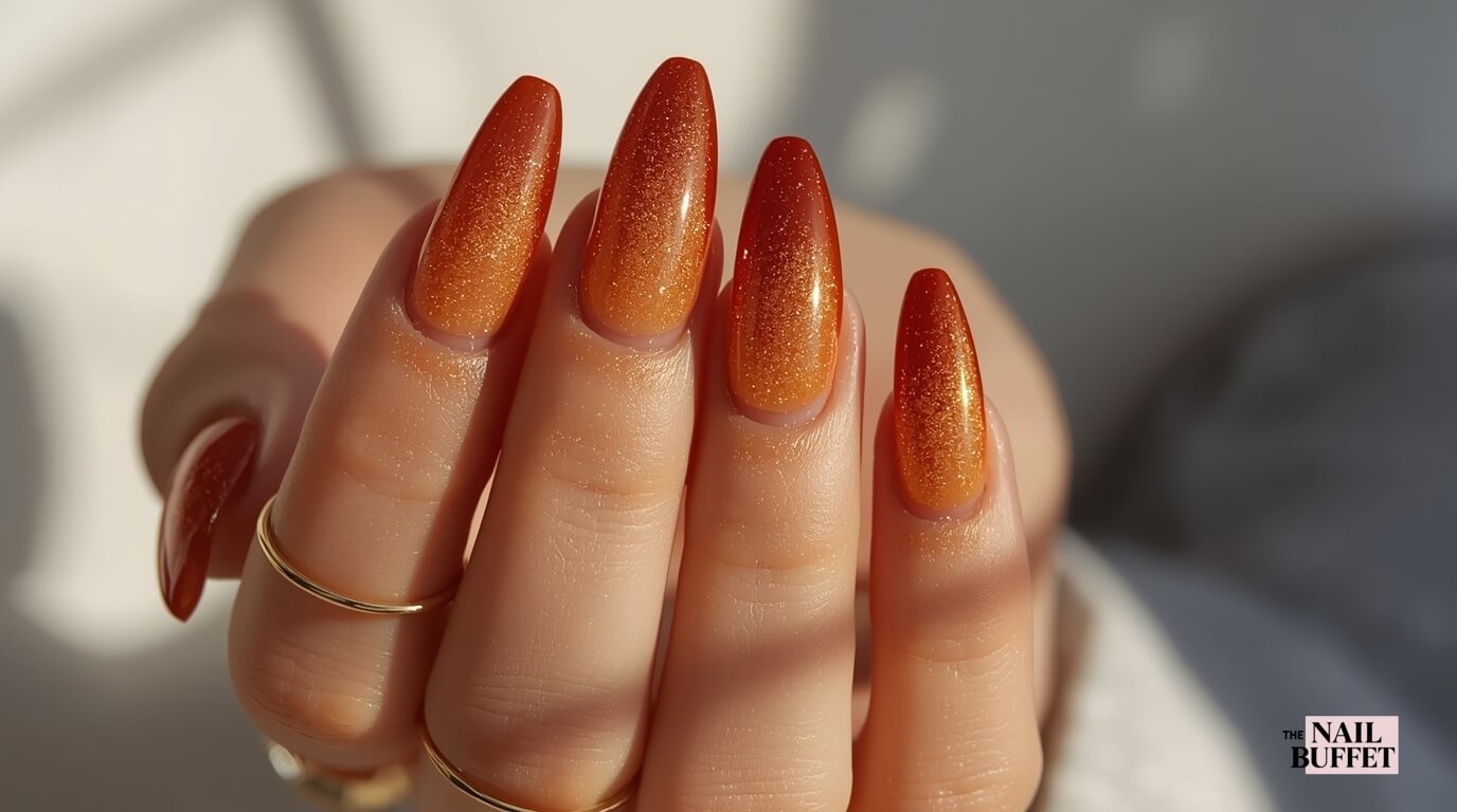 32 Gold Nails Idea for a Stylish and Shiny Look - The Nail Buffet