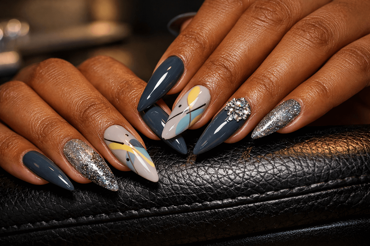 40 Gray Nails Ideas That Look Bold and Clean in 2026 - The Nail Buffet
