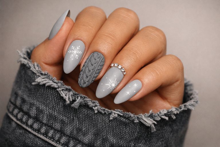 40 Gray Nails Ideas That Look Bold and Clean in 2026 - The Nail Buffet